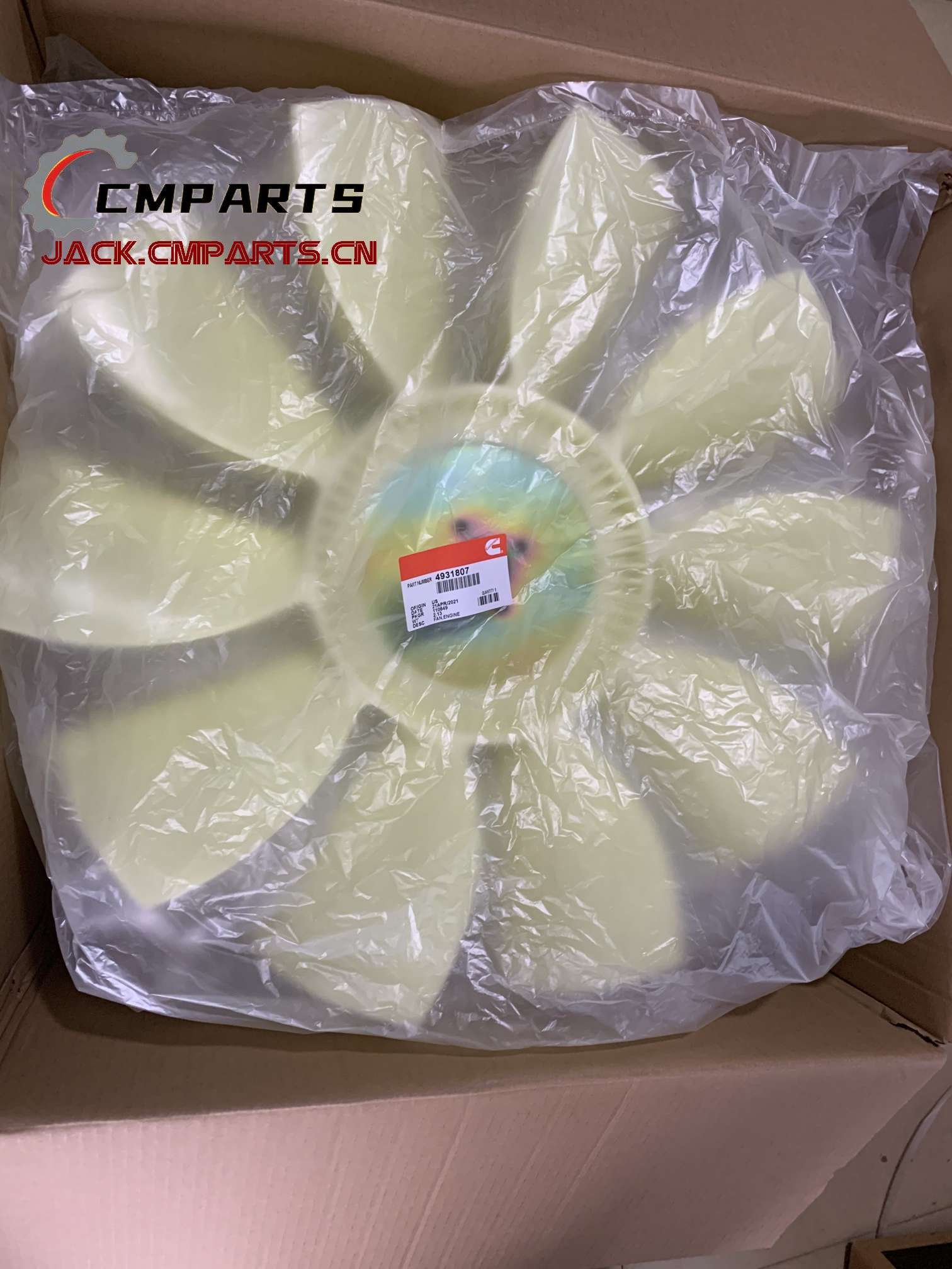 FAN C4931807 4931807 CUMMINS 6BT Diesel Engine Parts Construction ...