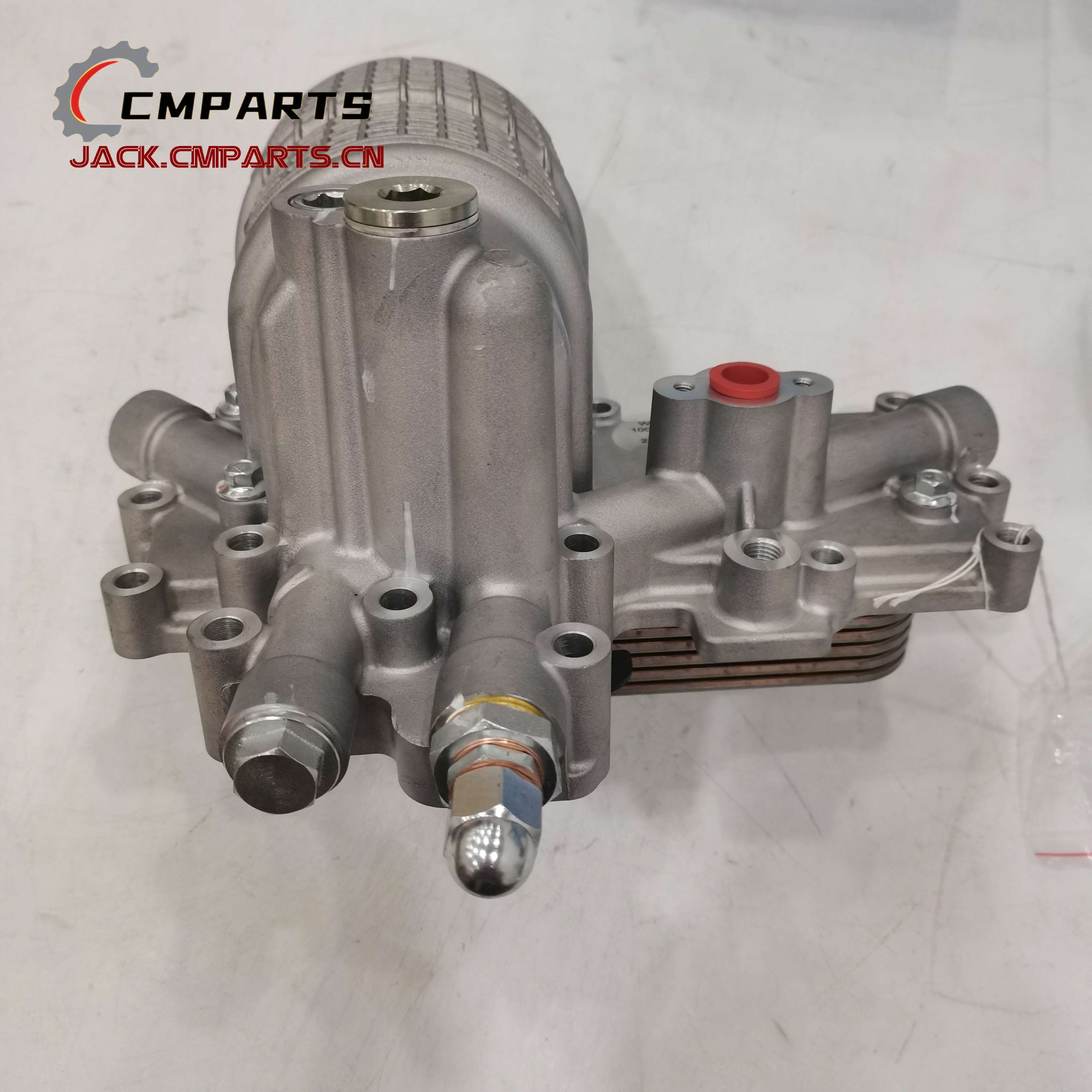 1001116645 Oil Cooler Assembly WEICHAI WP6G125E Diesel Engine Parts ...