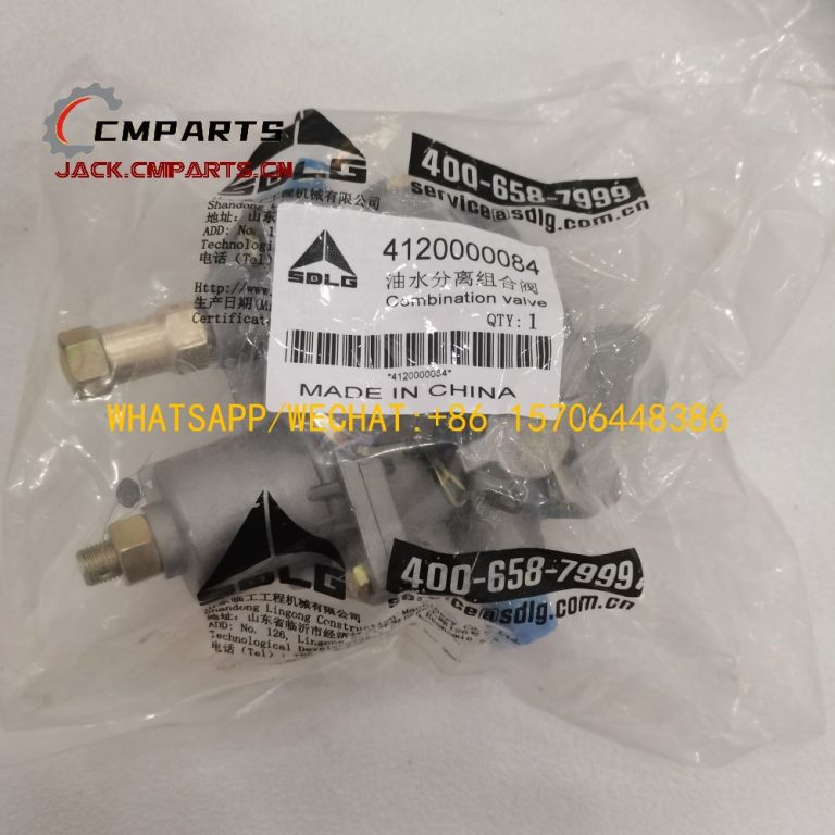 Oil-water separation combination valve 4120000084 1.5kg SDLG LG933H ...