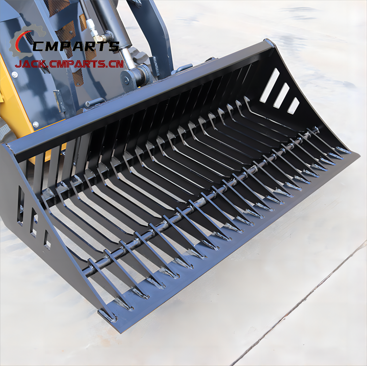 Rock Bucket with Quick Connection For Compact skid steer loader ...
