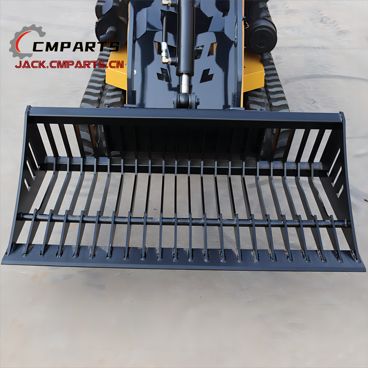 Rock Bucket with Quick Connection For Compact skid steer loader ...