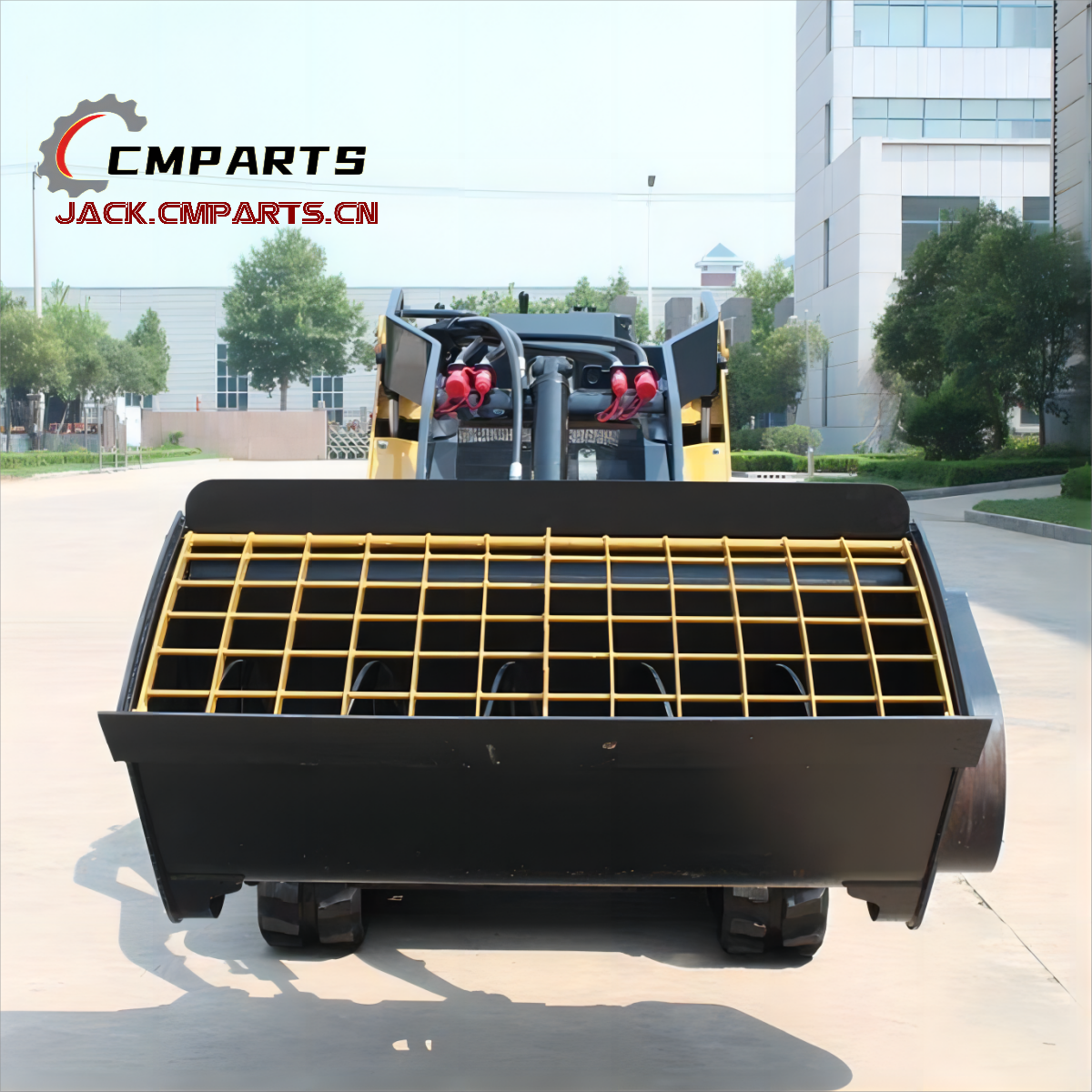 Concrete mixing bucket with Quick Connection For Compact skid steer ...