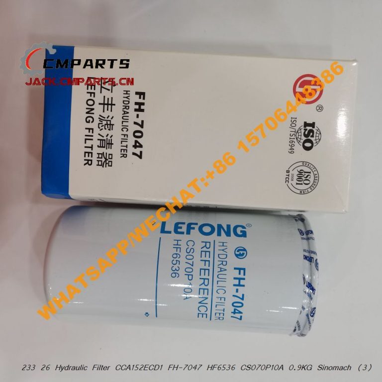 Hydraulic Filter CCA152ECD1 FH-7047 HF6536 CS070P10A 0.9KG Sinomach ...